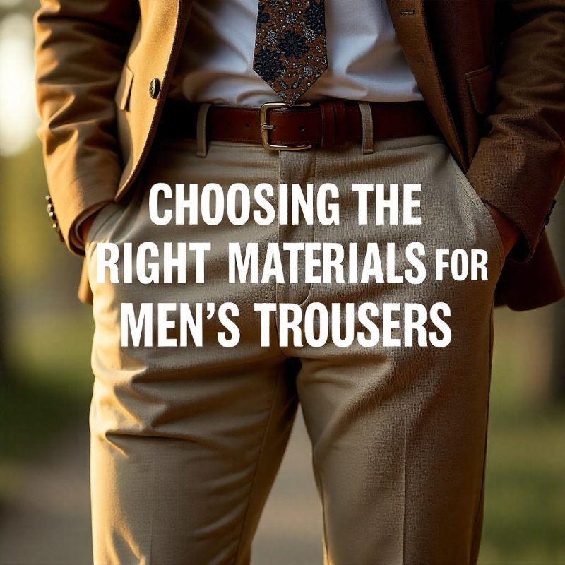 Choosing the Right Materials for Men’s Trousers – Jolliman